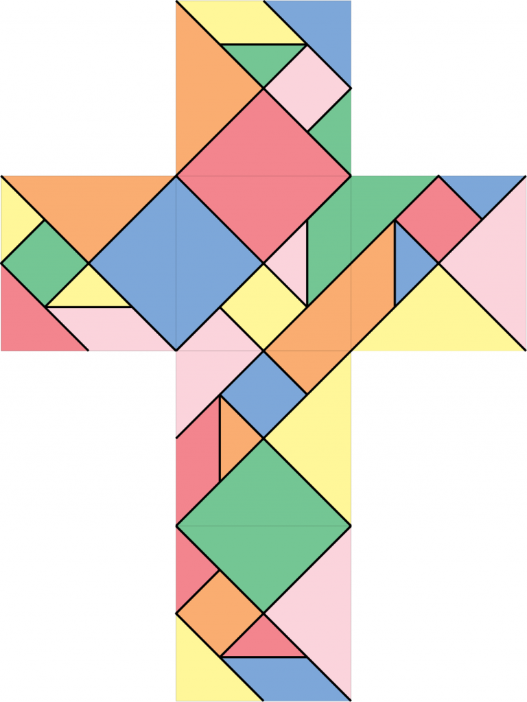 Tanacube: The Tangram Cube - ChinesePuzzles.org
